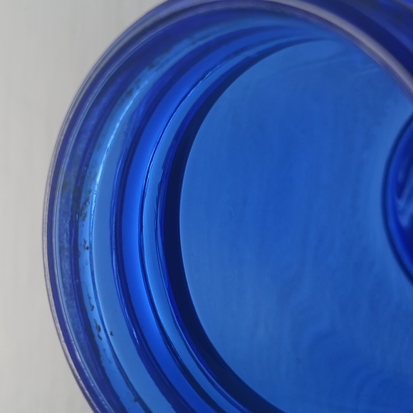 Vicks | Accents | Vintage Cobalt Blue Vicks Vaporub Jar | Poshmark